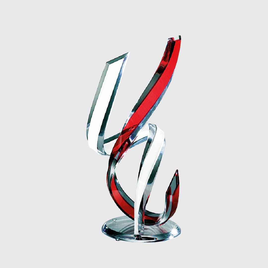 Escultura Tango color Rojo/Blanco - Pratelli